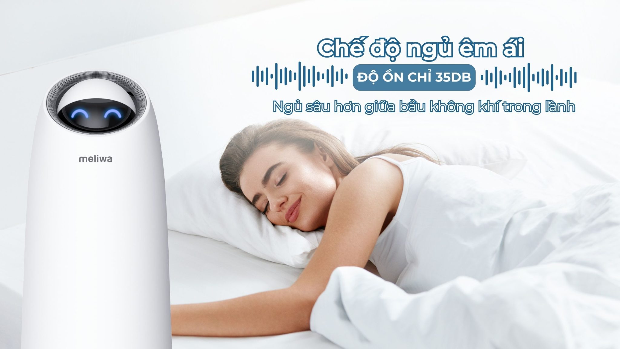 Máy lọc không khí meliwa M20 Pro thông minh | meliwa